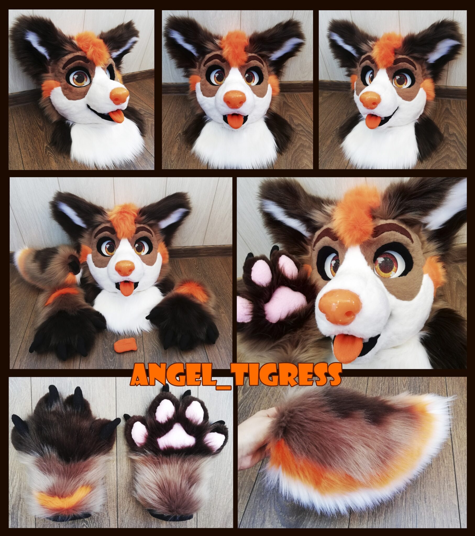 New fursuit corgi Oscar!!! - Angel Tigress Fursuit Studio